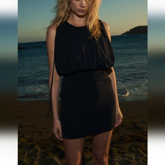 Zara | Dresses | Zara Balloon Dress | Poshmark